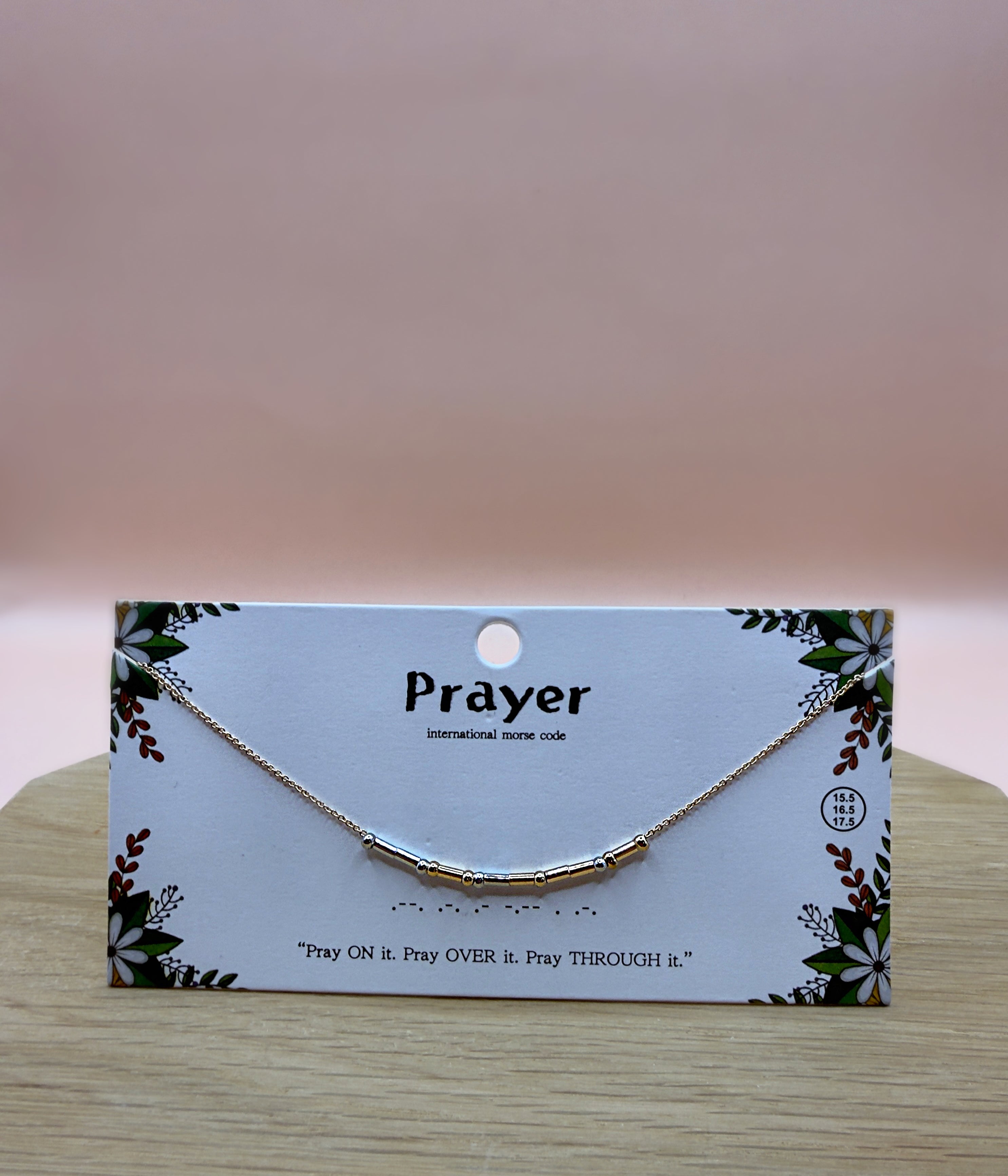 Morse Code Prayer Necklace – Signature Look Boutique